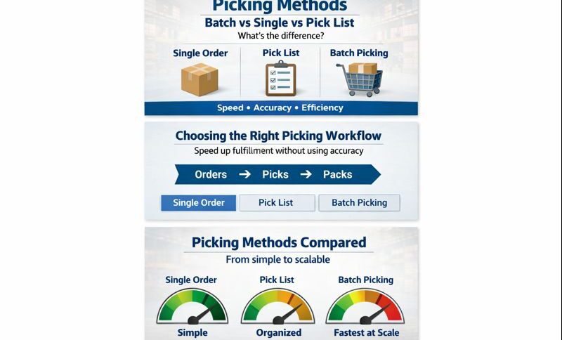 Batch Picking vs Single Order Picking vs Pick List: A Guide to ...